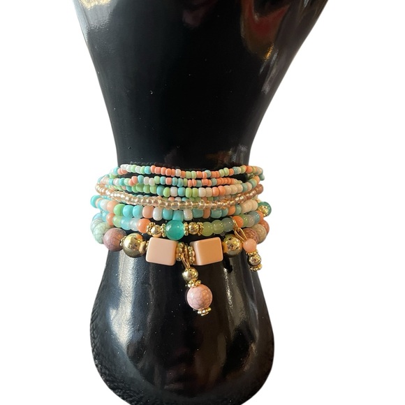 Jewelry | Multicolor Beaded Bracelet Set | Poshmark